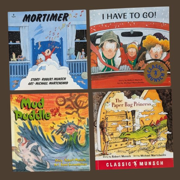 Robert Munsch | Other | Robert Munsch 4book Bundle Classic Canadian ...